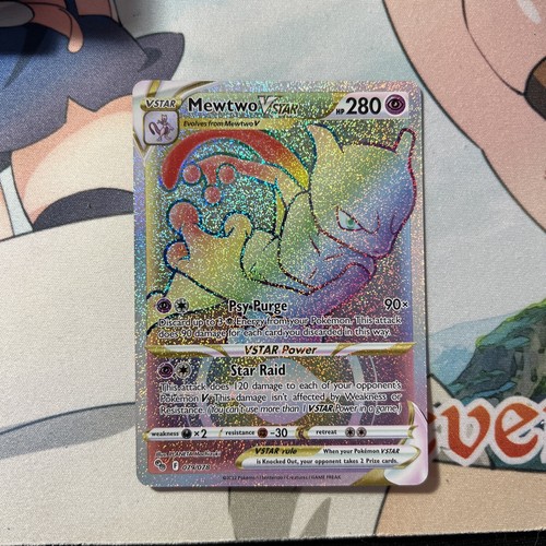 Pokémon Go Mewtwo Vstar Rainbow Rare - munimoro.gob.pe