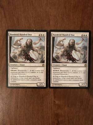 Hundred-Handed One X2 Theros Moderate Play MTG | eBay