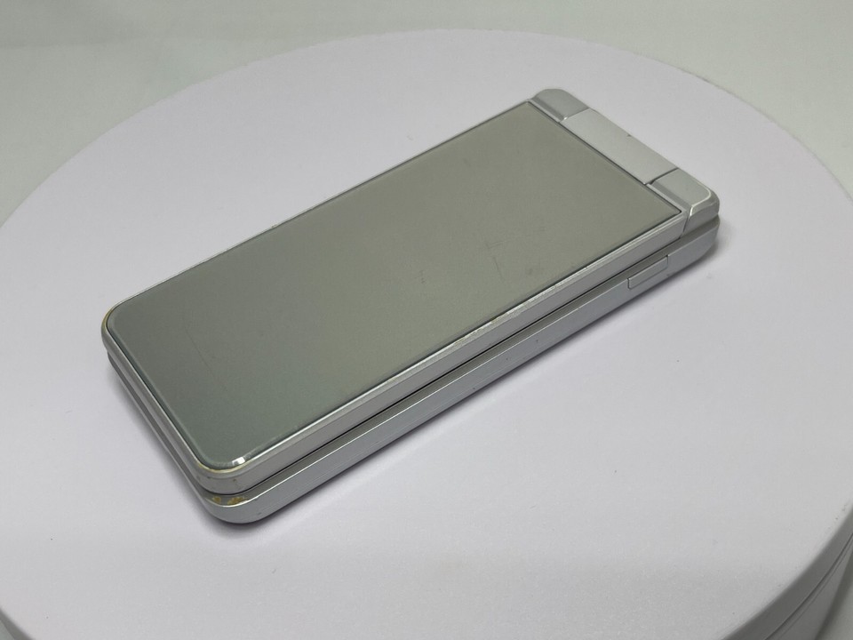 SHARP AQUOS Keitai 2 601SH Softbank White Unlocked SIM Free FLIP PHONE ...