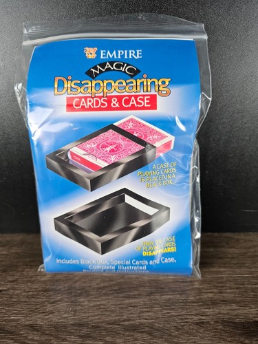 Empire Magic Disappearing Cards and Case Trick | eBay