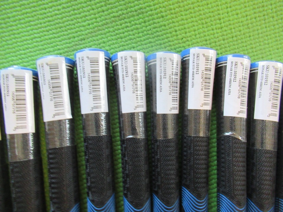 Lot set 13 New Lamkin Sonar ribbed reminder rib golf grips. | eBay