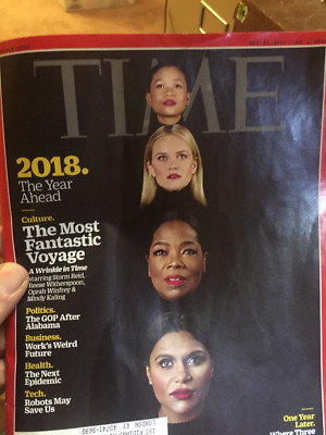 TIME MAGAZINE---DECEMBER 25TH, 2017 ISSUE | eBay