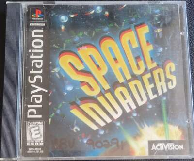 Space Invaders - Sony PlayStation 1 PS1 Complete in Box (CIB) - GREAT ...