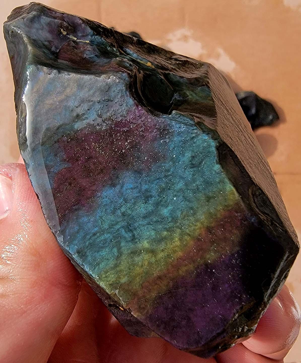 Random Pull RARE Mexican Velvet Obsidian Rough! Old Stock! | eBay