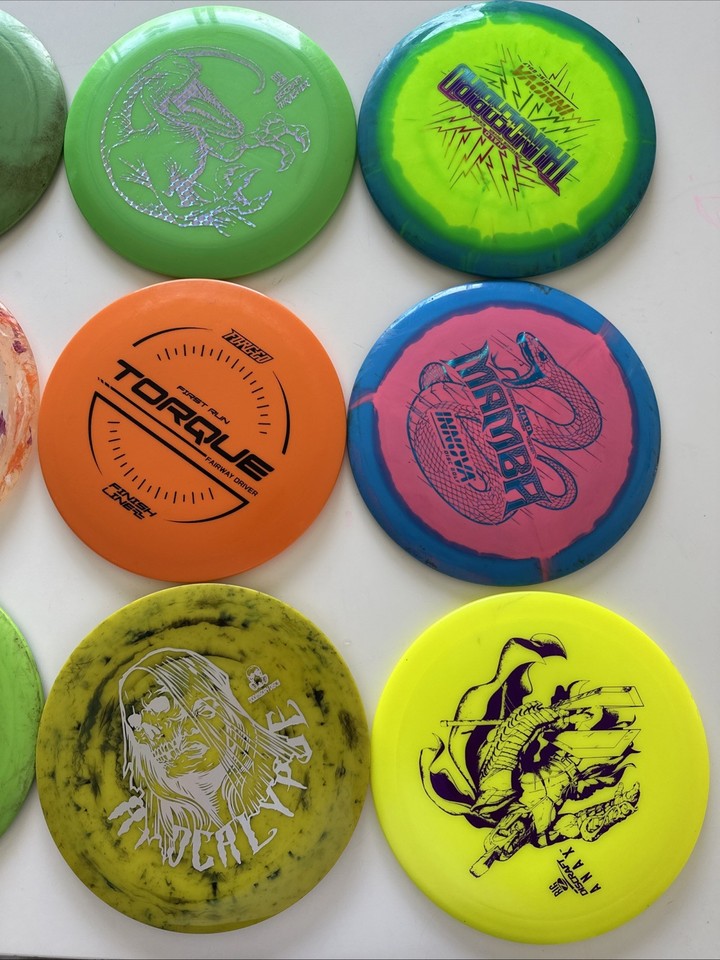 Lot Of 10 Used Disc Golf Discs | eBay