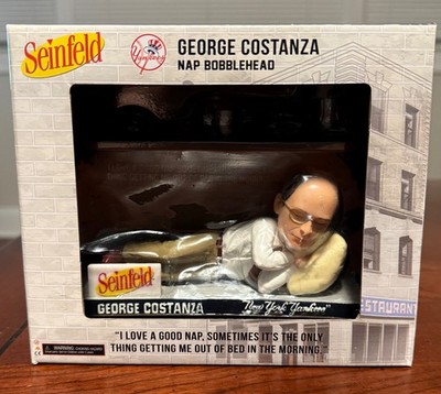 2025 Yankees Seinfeld George Costanza Sleeping Under Desk Bobblehead ...