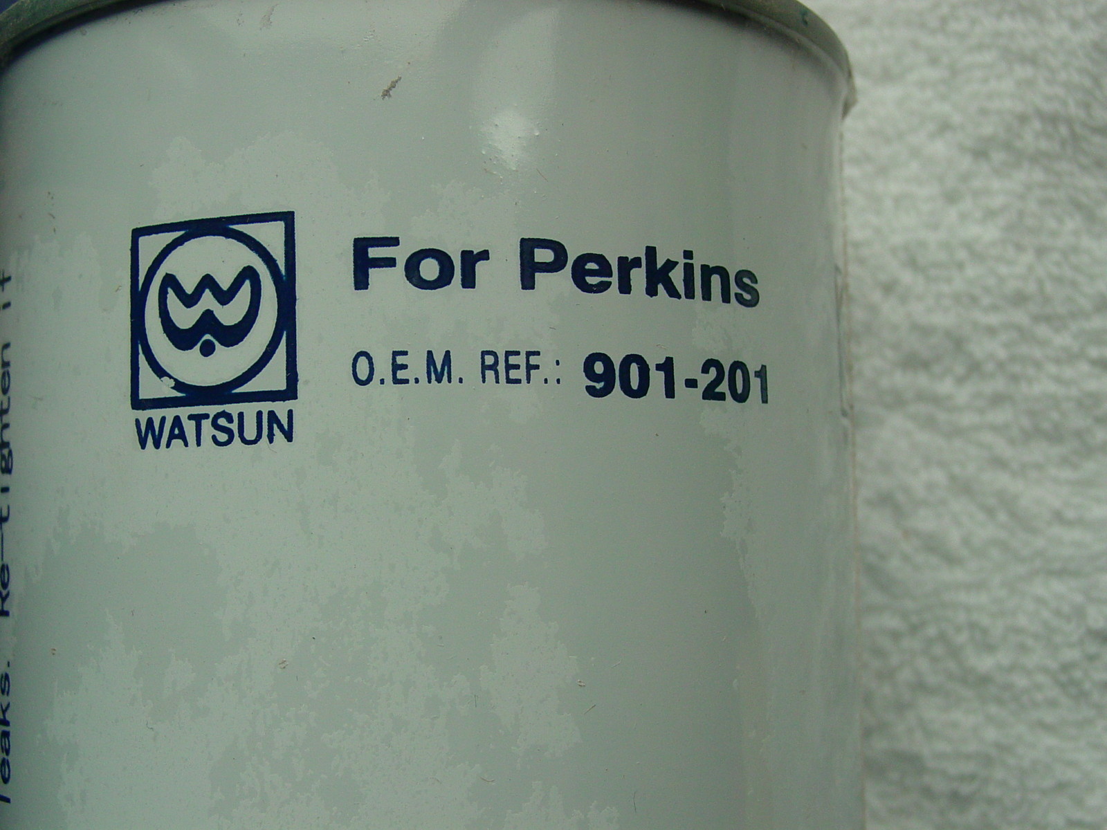 PERKINS O.E.M. 901-201 FUEL FILTER ASSY NEW | eBay