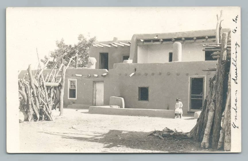 Native American Adobe House