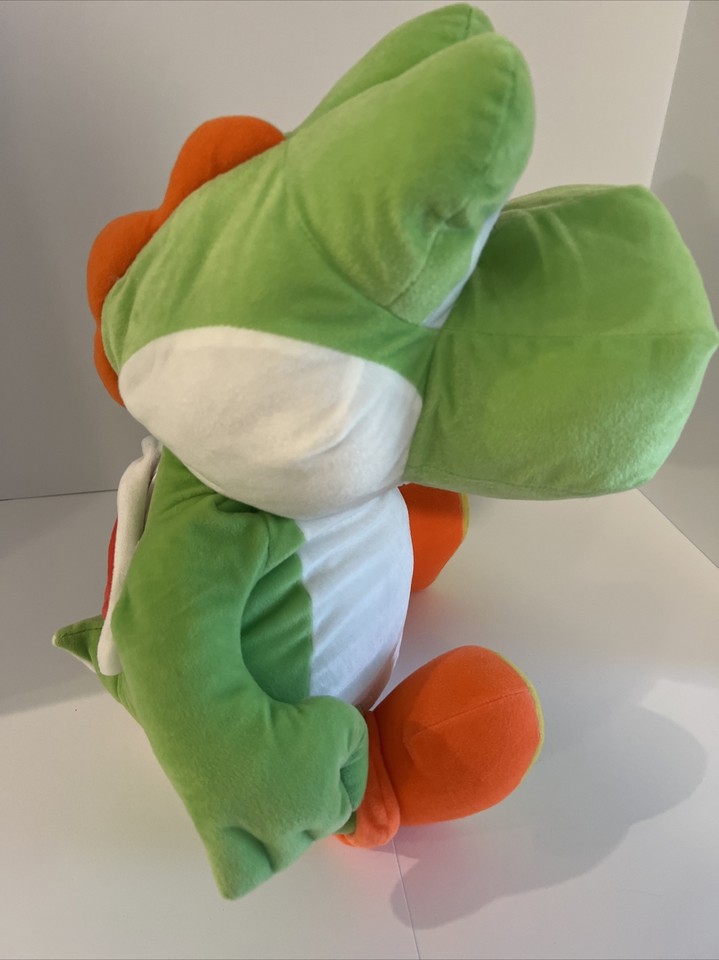 Nintendo Super Mario 20 in Yoshi Dinosaur Plush Pillow Toy, Soft, Green ...