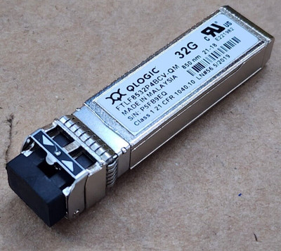 QLogic FTLF8532P4BCV-QM 32Gb FC SFP+ 850nm Optical Transceiver Module ...
