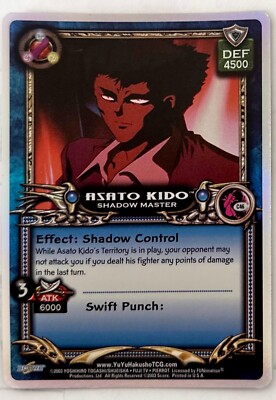 Yu Yu Hakusho TCG Asato Kido Shadow Master C46 Foil | eBay