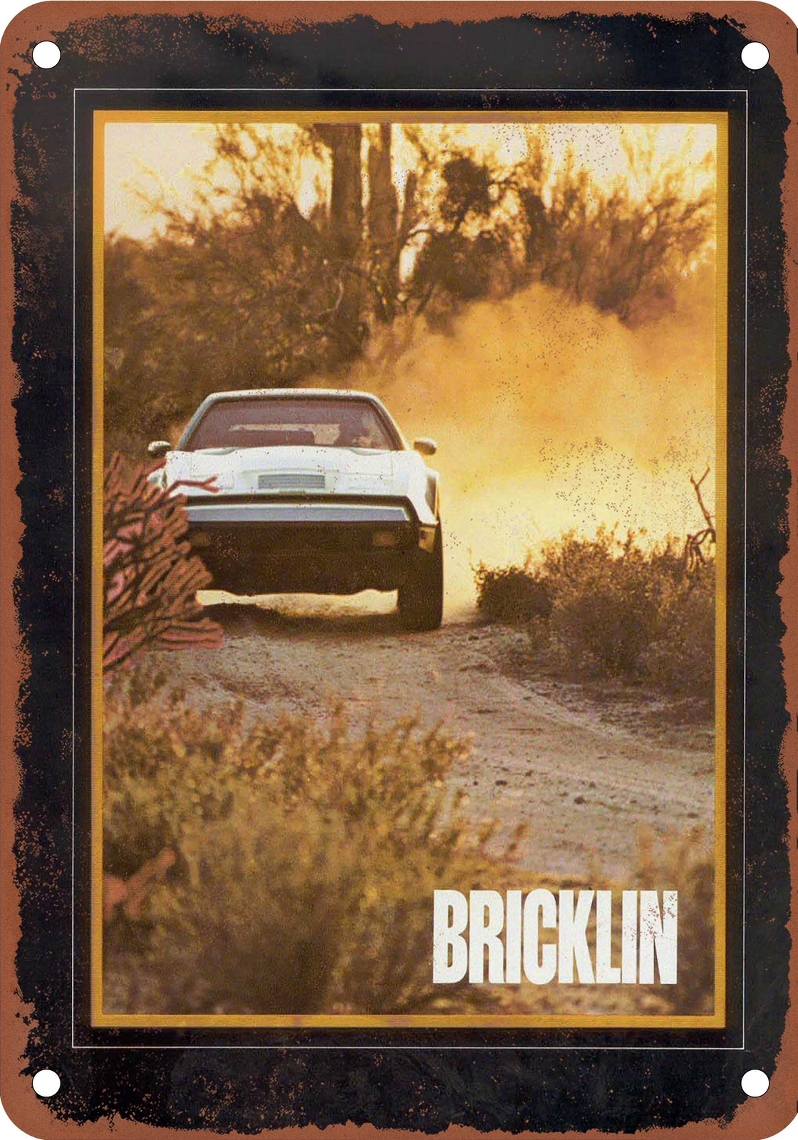 METAL SIGN - 1975 Bricklin Vintage Ad 01 - Old Retro Rusty Look | eBay