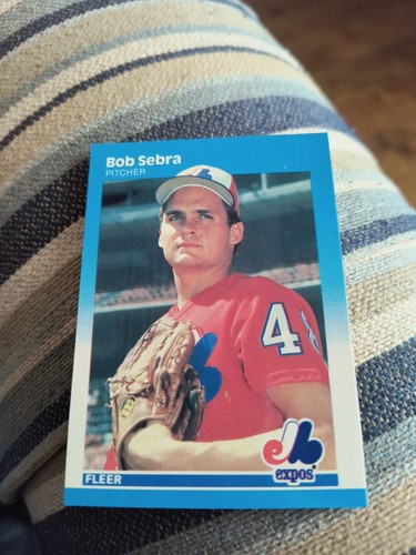 BOB SEBRA 1987 FLEER GLOSSY #331 FREE SHIPPING | eBay