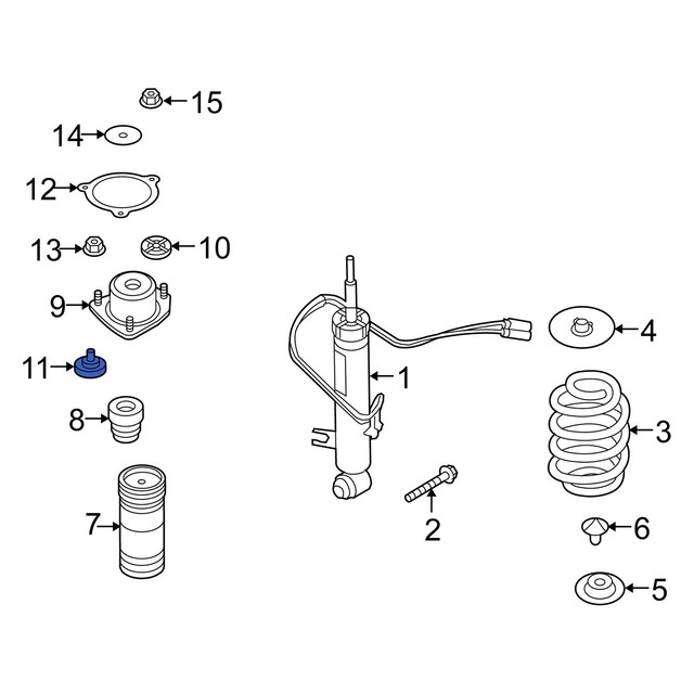 BMW OEM 07-13 X5 Rear Suspension-Guide Support 33526778111 for sale ...