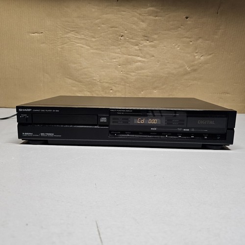 1987 Sharp DX-650 CD Player (Video) (Does not Spin CD) (Parts) | eBay
