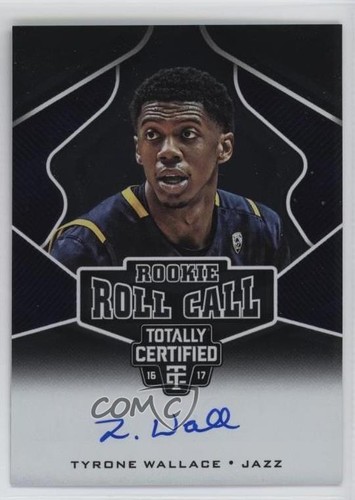 2016-17 Panini Totally Certified Rookie Roll Call Tyrone Wallace #44 ...