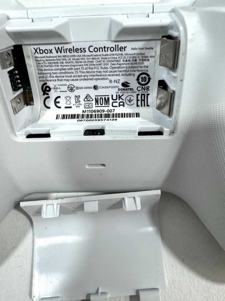 Microsoft Xbox Core Controller Robot White Series X|S, One, Windows ...