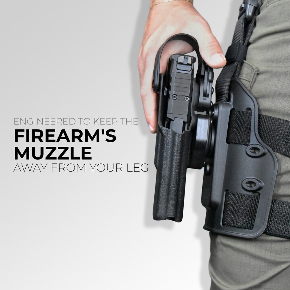Level II Duty Drop Leg Holster fits Springfield Prodigy 5'' | eBay