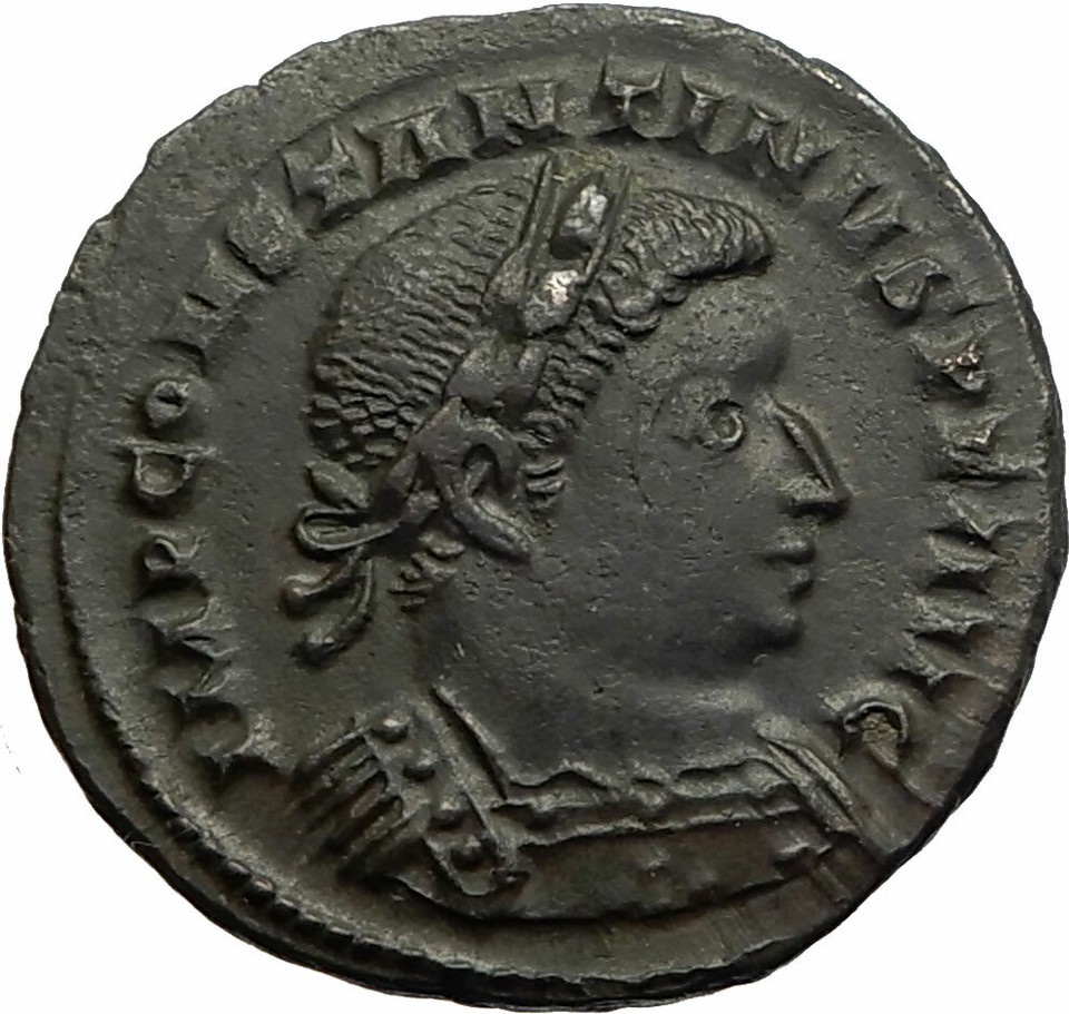 CONSTANTINE I the GREAT Original Authentic Ancient 310AD Roman Coin w ...