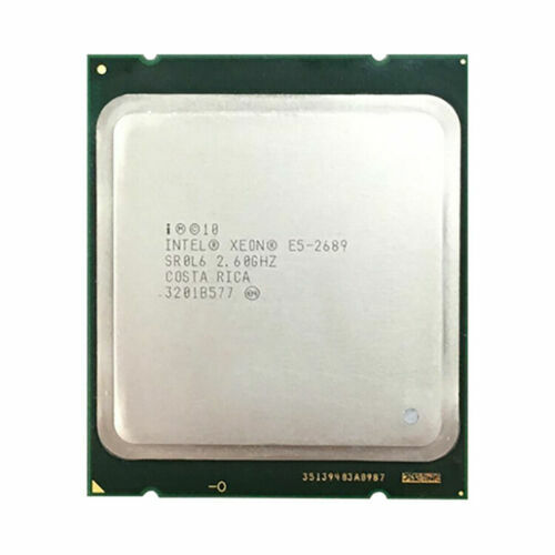 Intel Xeon E5-2689 CPU 8-Core 20M 2.60Ghz 8GT/s SR0L6 LGA2011 Processor ...
