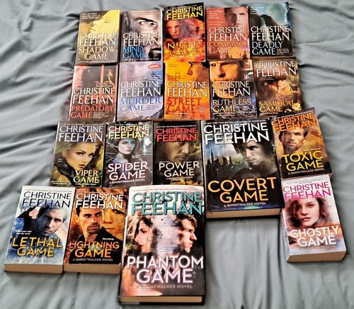 Set of 19 GHOSTWALKER Paranormal Novels by CHRISTINE FEEHAN Volumes 1 ...