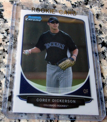 COREY DICKERSON 2013 Bowman Chrome Rookie Card RC St. Louis Cardinals ...