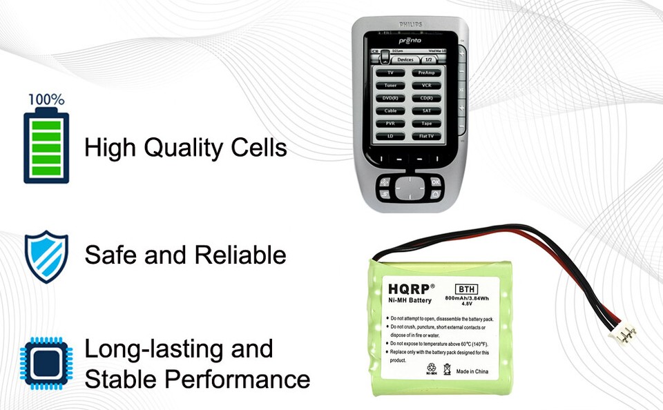 800mAh Ni-Mh Battery Compatible with Marantz RC / PMD Series Remote ...