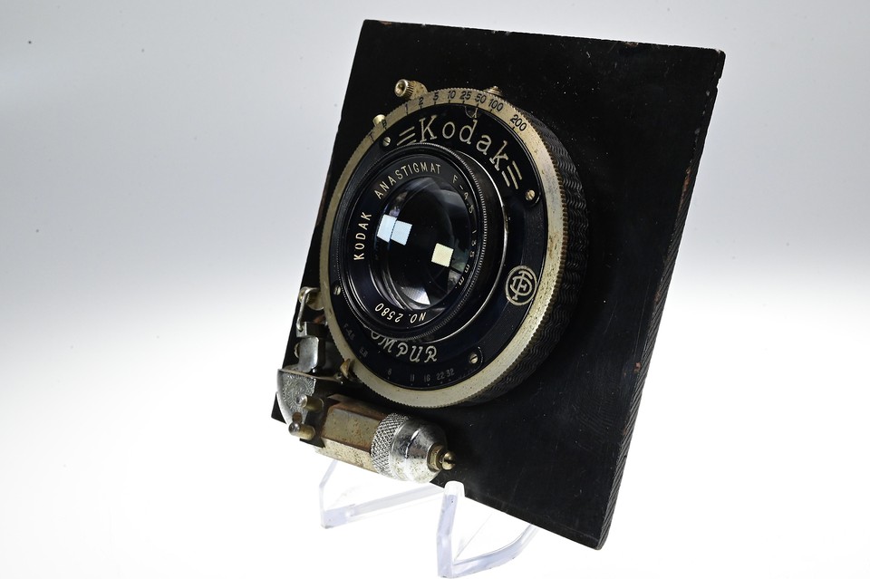 Kodak 135mm f4.5 Anastigmat Lens W/Compur Shutter #G458 | eBay