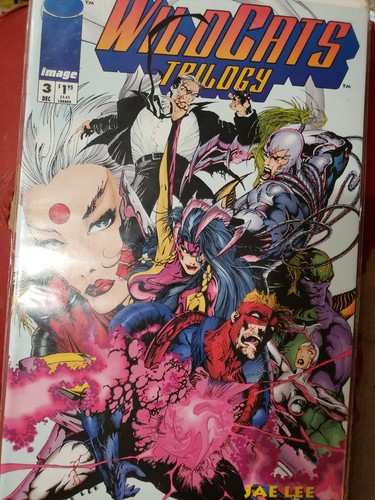 Wildcats Trilogy #3 (Image Comics 1993) NEWSSTAND UPC VARIANT VG | eBay