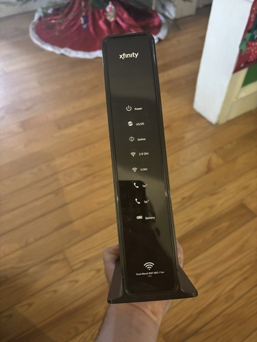 Xfinity Arris TG1682G Dual Band Wireless 802.11ac Cable Modem and Wi-Fi ...