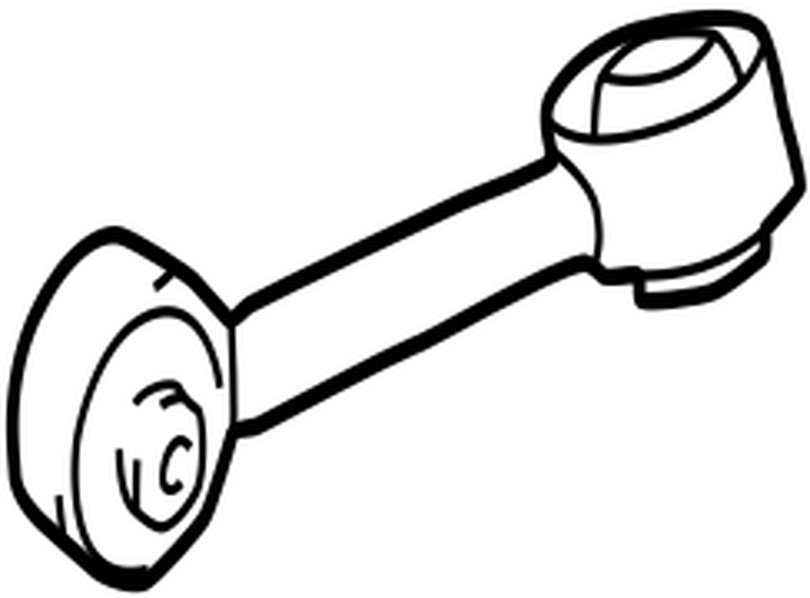 12363-20020 Toyota Rod, engine moving control 1236320020, New Genuine ...