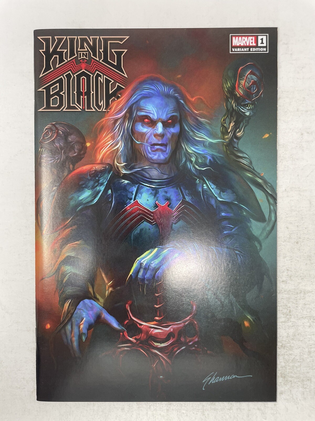 King In Black #1 Shannon Maer Trade Dress Variant Knull Marvel Comics ...