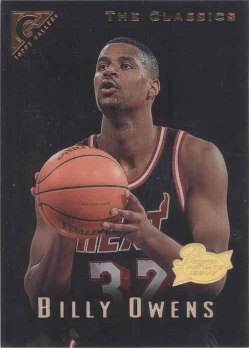 1995-96 Topps Gallery - The Classics Billy Owens #110 Players Private Issue for sale online | eBay