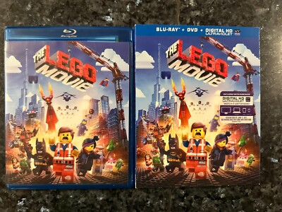 The Lego Movie (Blu-ray, 2014) w/ DVD - VERY GOOD 883929387533| eBay