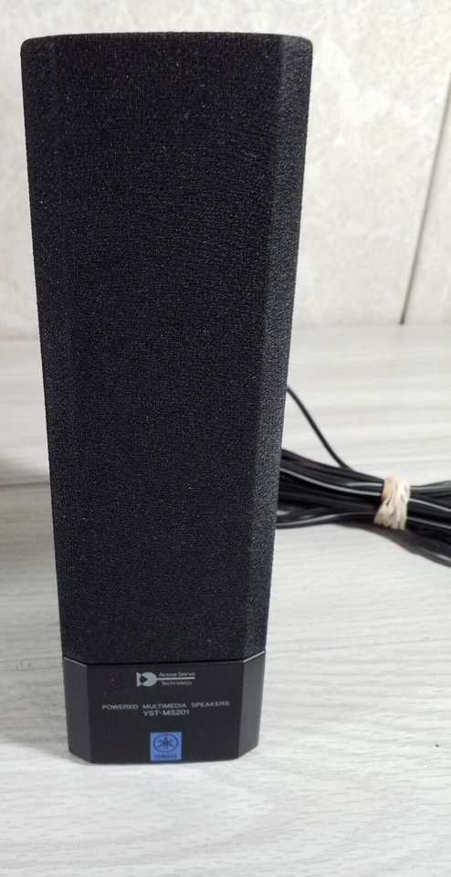 Yamaha YST-MS201 Powered Multi Media System Subwoofer & R&L Satellite ...