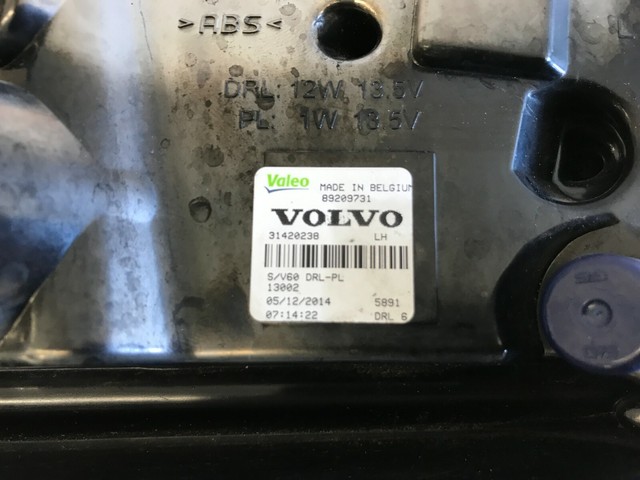 Volvo OEM Left Lower Front Driving LED Light 31353289 for S60 2014-2017 ...