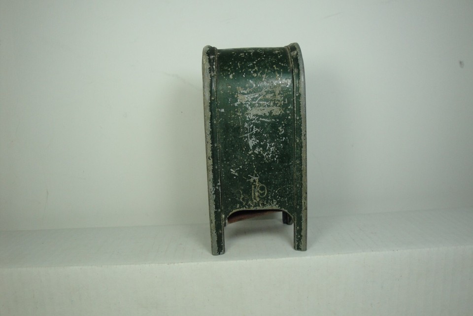 Vintage 1960s Green US Mail Coin Bank Metal Collection Box | eBay