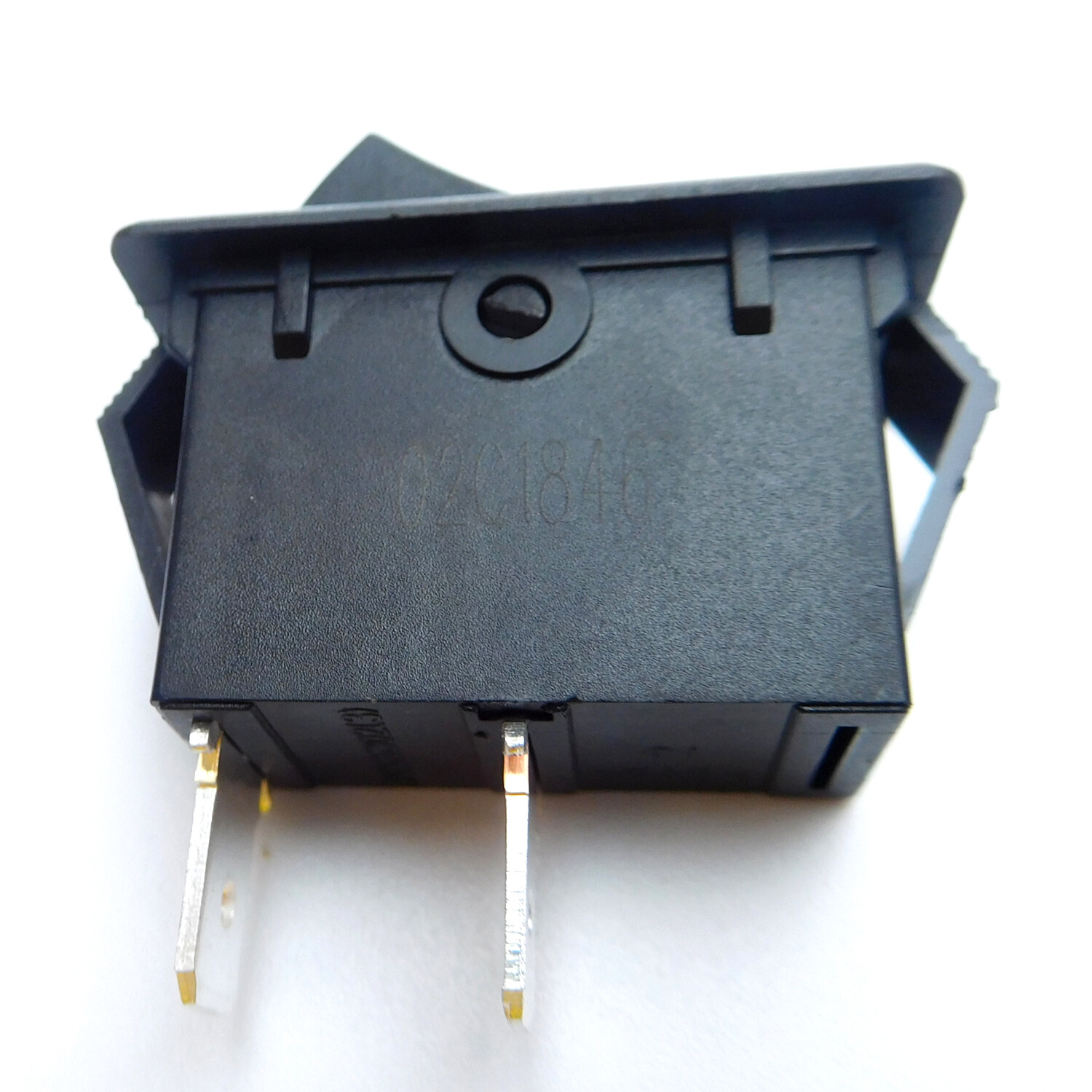 2Pc KEDU HY35C 12A 250V 2 Pin Electrical Rock Pushbutton Switch for ...