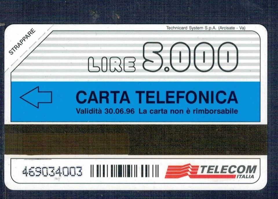 GIAN - Telecom Card "Phone Directory Of 5,000" - Golden No. 381 New | eBay