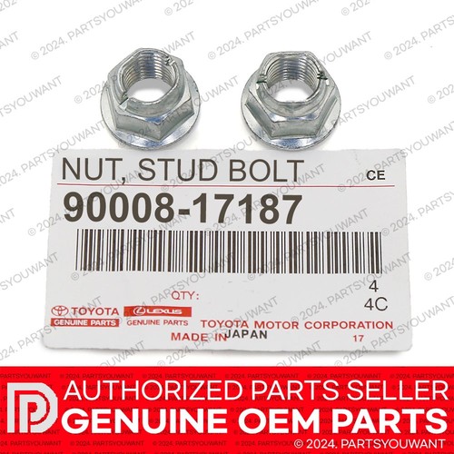 GENUINE Toyota Lexus OEM Exhaust Pipe Stud Bolt Nut 90080-17187 NEW ...