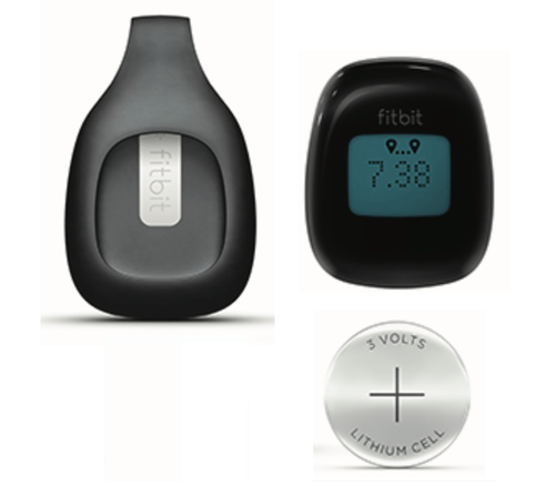 Fitbit Zip Wireless Clip On Calorie Activity Step Tracker Black *NO ...
