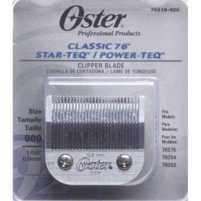 Size 000 Blade For Oster 76 Triple Zero Blade | eBay
