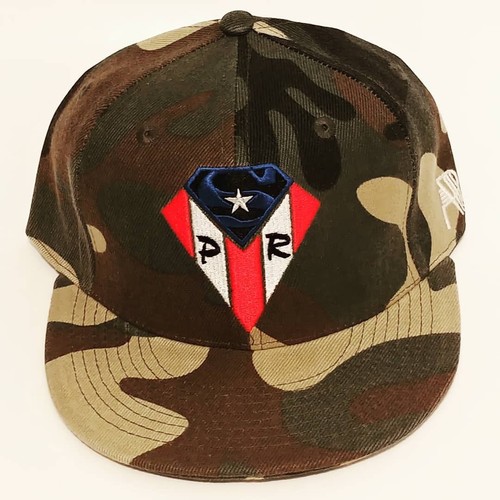 Snapback Flat Cap Puerto Rico bandera Superman GORRAS RV Camo | eBay