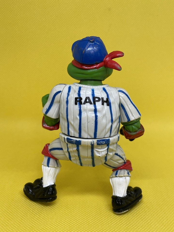 Teenage Mutant Ninja Turtles TMNT 1991 Baseball Grand Slammin' Raph ...