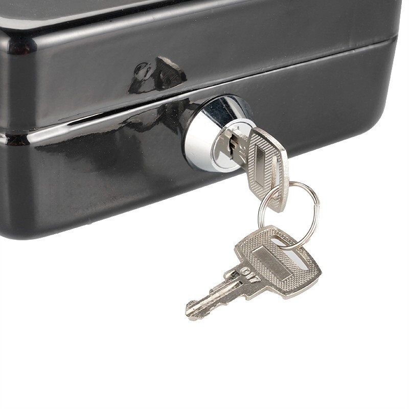 Portable Key Safe Box Key Locker Mini Steel Bank Safety Box Storage ...
