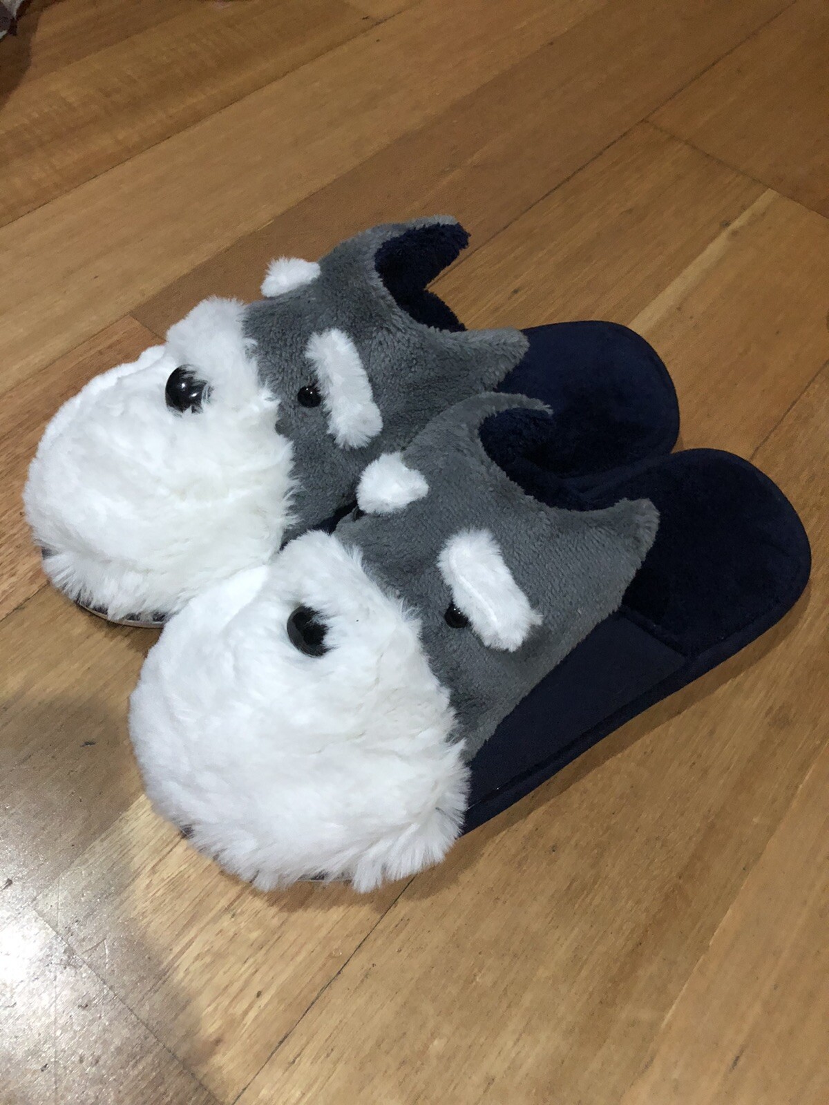 BRAND NEW ~ SCHNAUZER SLIPPER ~ NAVY ~ SIZE 41 - 42 | eBay Australia