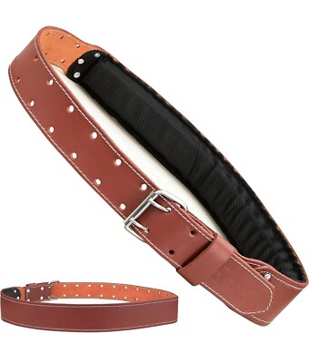 Rig gears padded tool belt 2 inch adjustable electrician tool belt ...
