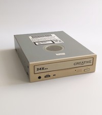 Creative Infra 5400 36x CD - ROM Drive Cd3621e Cd/r IDE Drive White ...