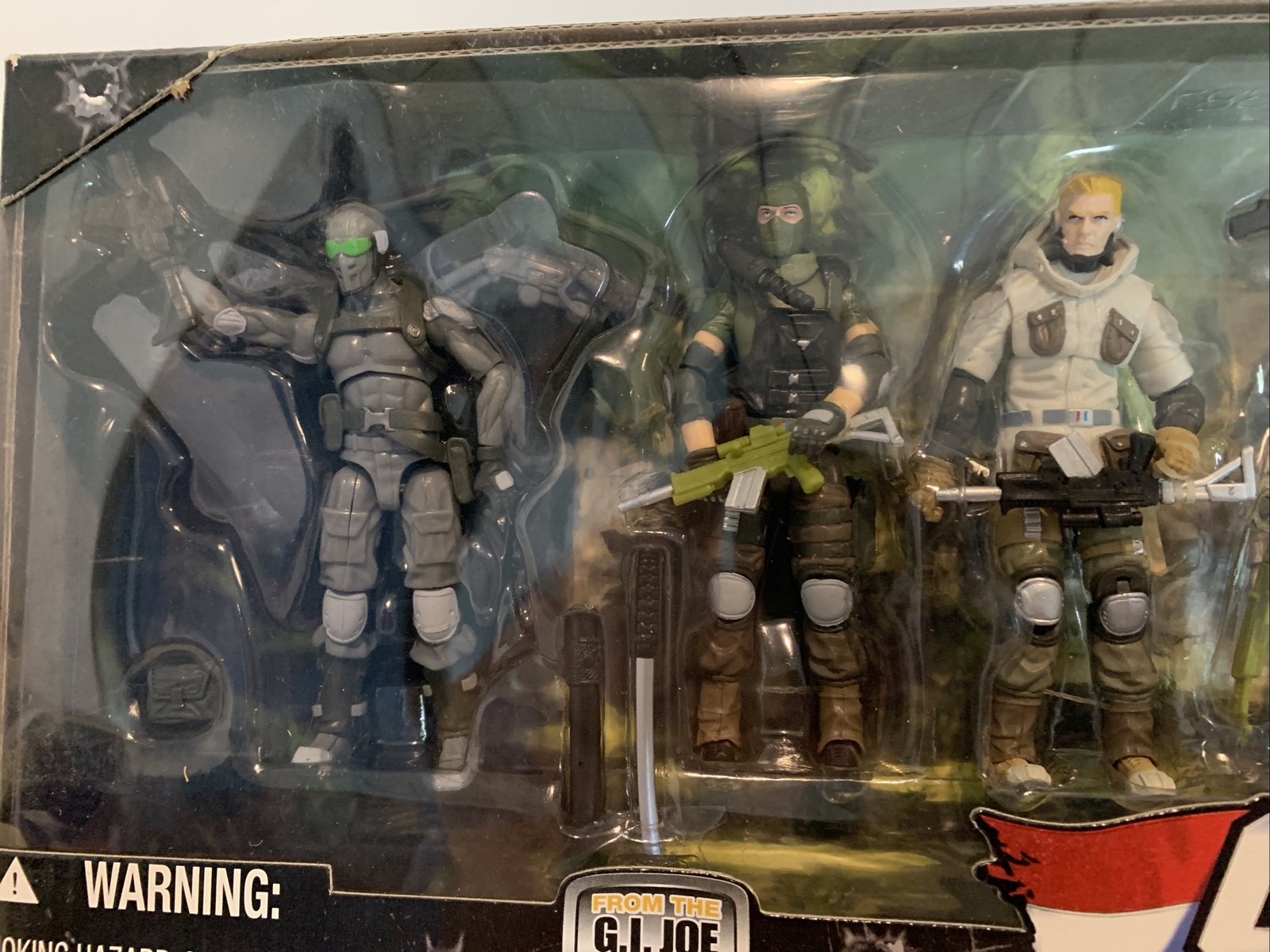 G.I. JOE RESOLUTE - GI JOE BATTLE SET - 7 FIGURE PACK - NEW MISB | eBay