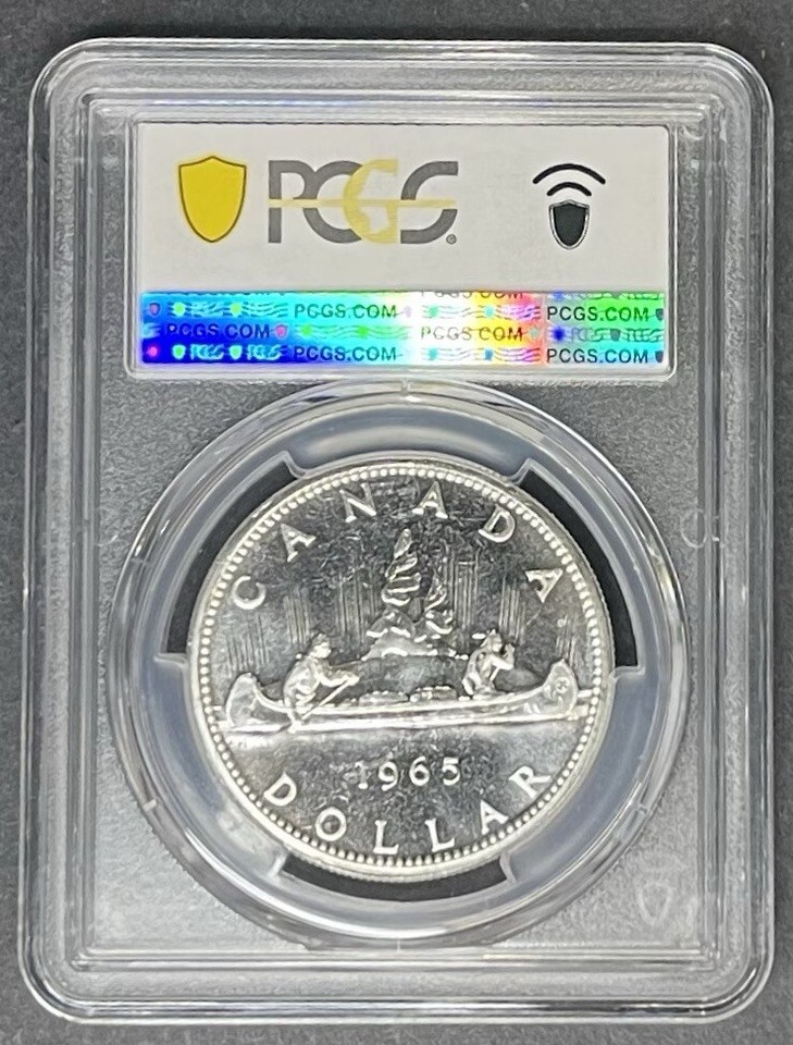 1965 Canada Dollar PCGS PL-66, Buy 3 Items, Get $5 Off!! | eBay
